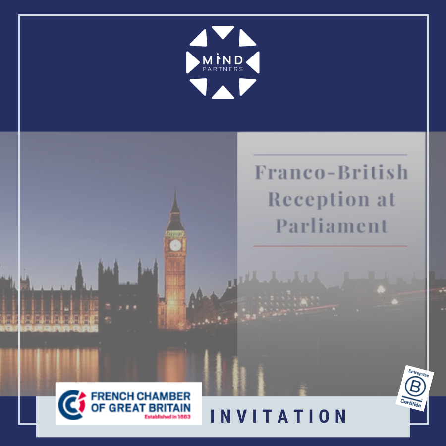 Franco-British reception : Mind Partners UK at the Parliament - Mind Partners